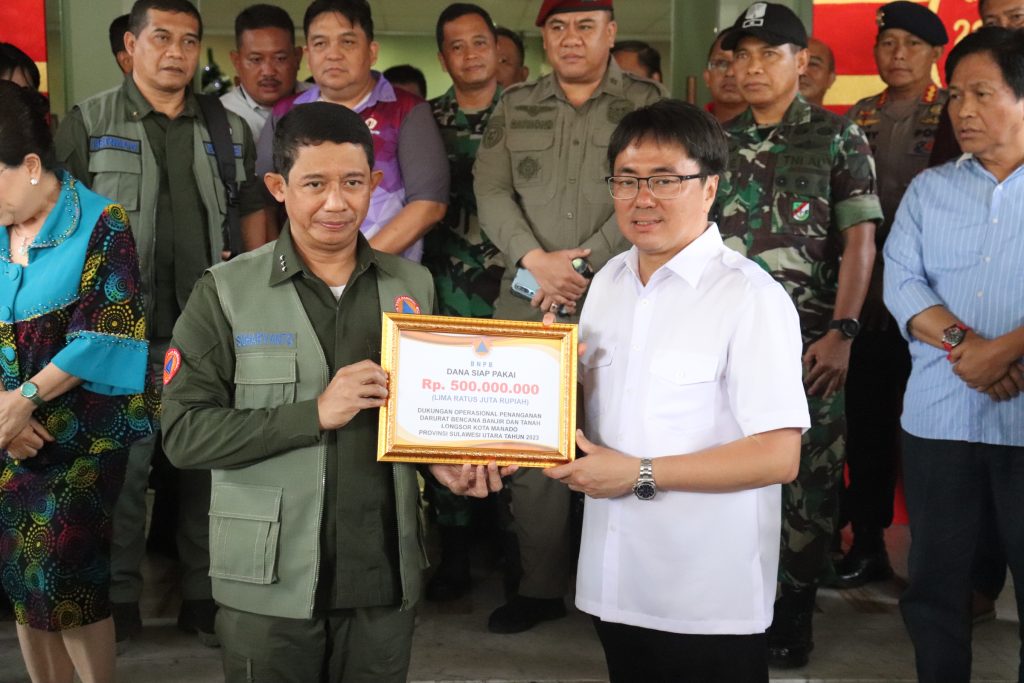 Wali Kota Terima Bantuan DSP dari BNPB Untuk Penanganan Bencana - Dodoku News